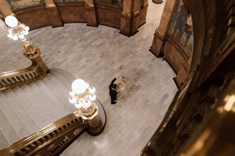 Bridal Elegance at the Denver Capitol Building - westwardup.com